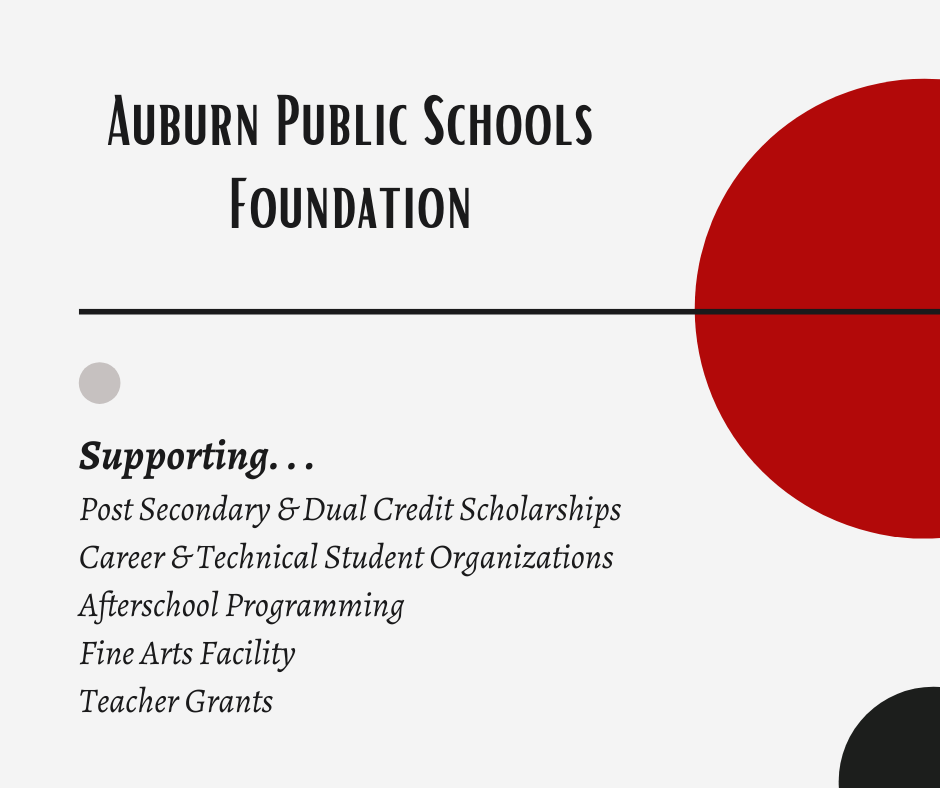 Foundation & Alumni | Auburn Public Schools