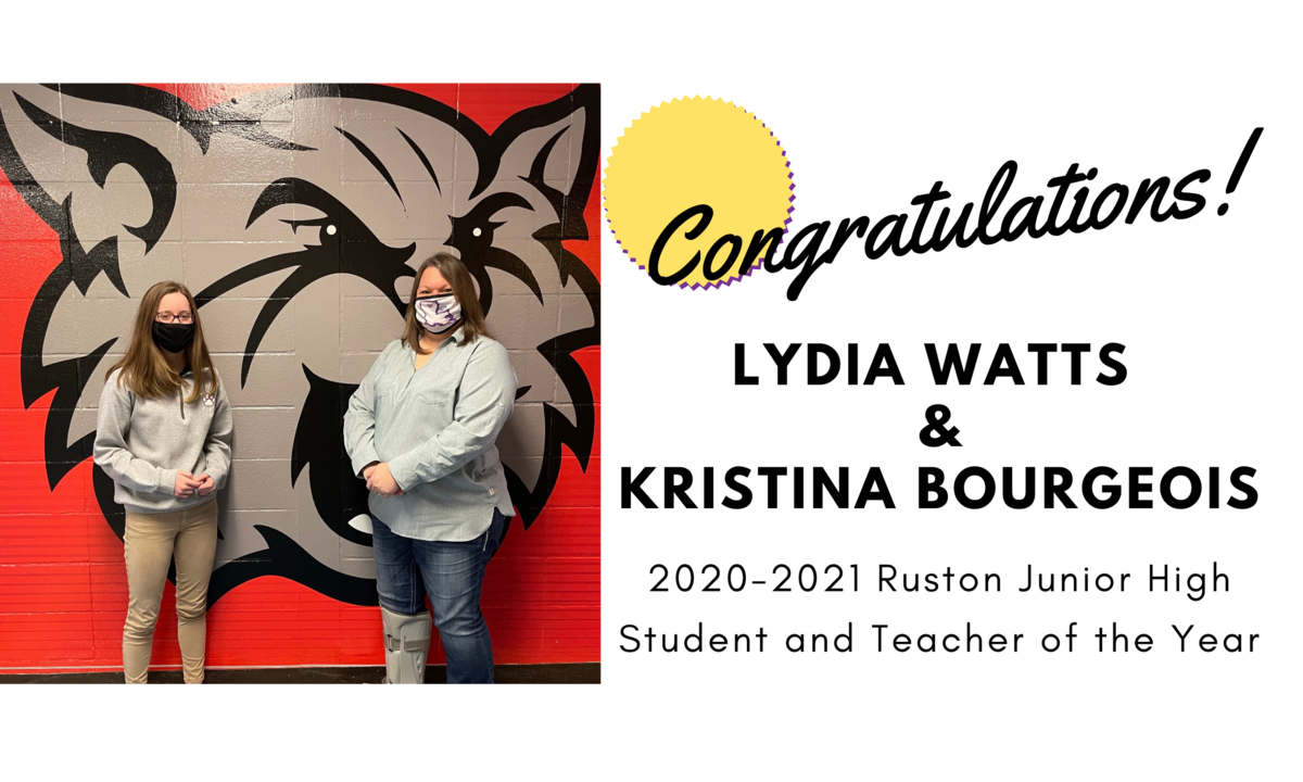 Ruston Junior High School | Home of the Bearkits